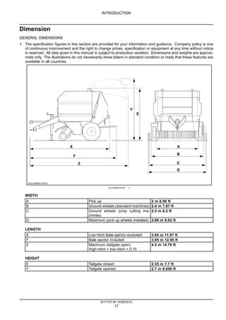 New holland br6090 round balers service repair manual | PDF