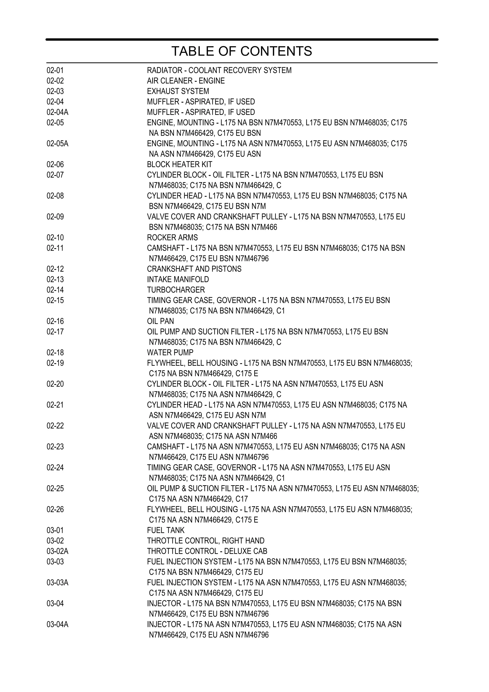 New holland c175 skid steer (compact track loader) parts catalogue ...