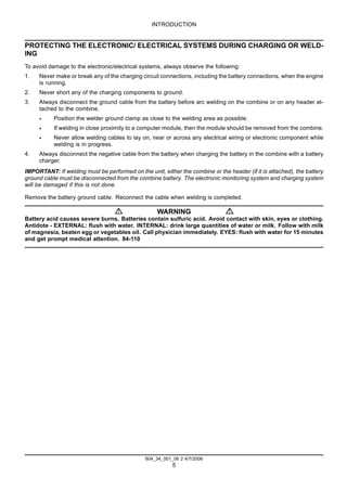 New holland cx720 combine harvesters service repair manual | PDF