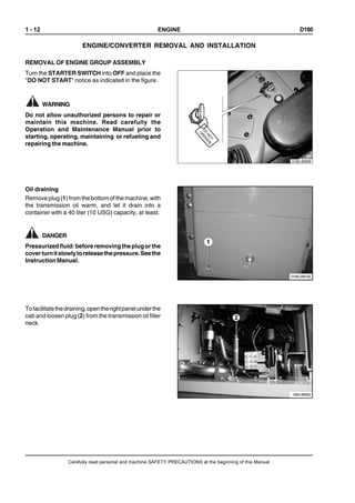 New holland d180 tier 3 crawler dozer service repair manual | PDF