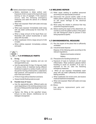 New holland eh35 compact excavator service repair manual | PDF