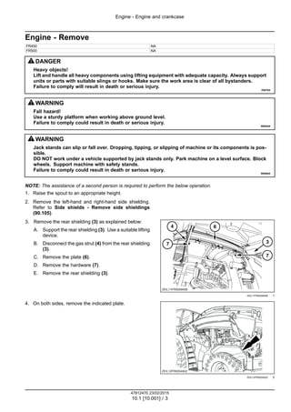 New holland fr500 tier 4 a forage harvester service repair manual | PDF