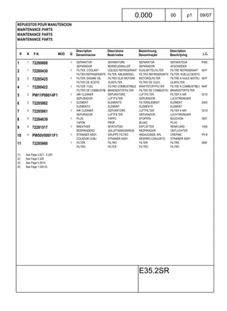 New holland kobelco e35.2 sr mini crawler excavator parts catalogue ...