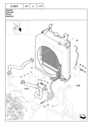 New Holland Kobelco E35.2SR Mini Crawler Excavator Parts Catalogue ...