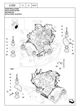 New Holland Kobelco E35.2SR Mini Crawler Excavator Parts Catalogue ...