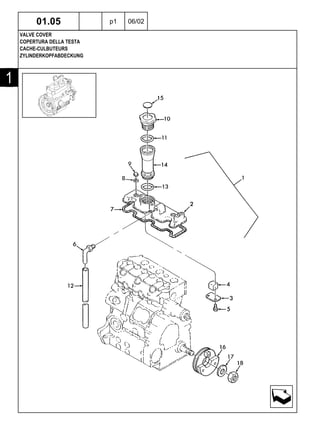 New Holland LS150 Skid Steer Loader Parts Catalogue Manual.pdf