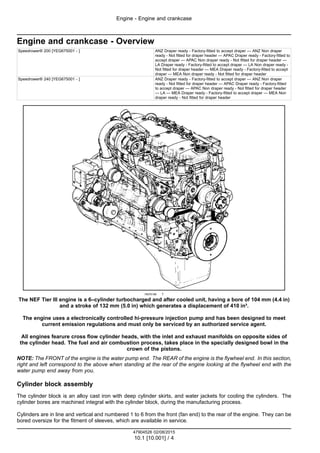 New holland speedrower 240 tier 3 self propelled windrower service ...