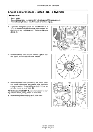 New holland speedrower 240 tier 3 self propelled windrower service ...