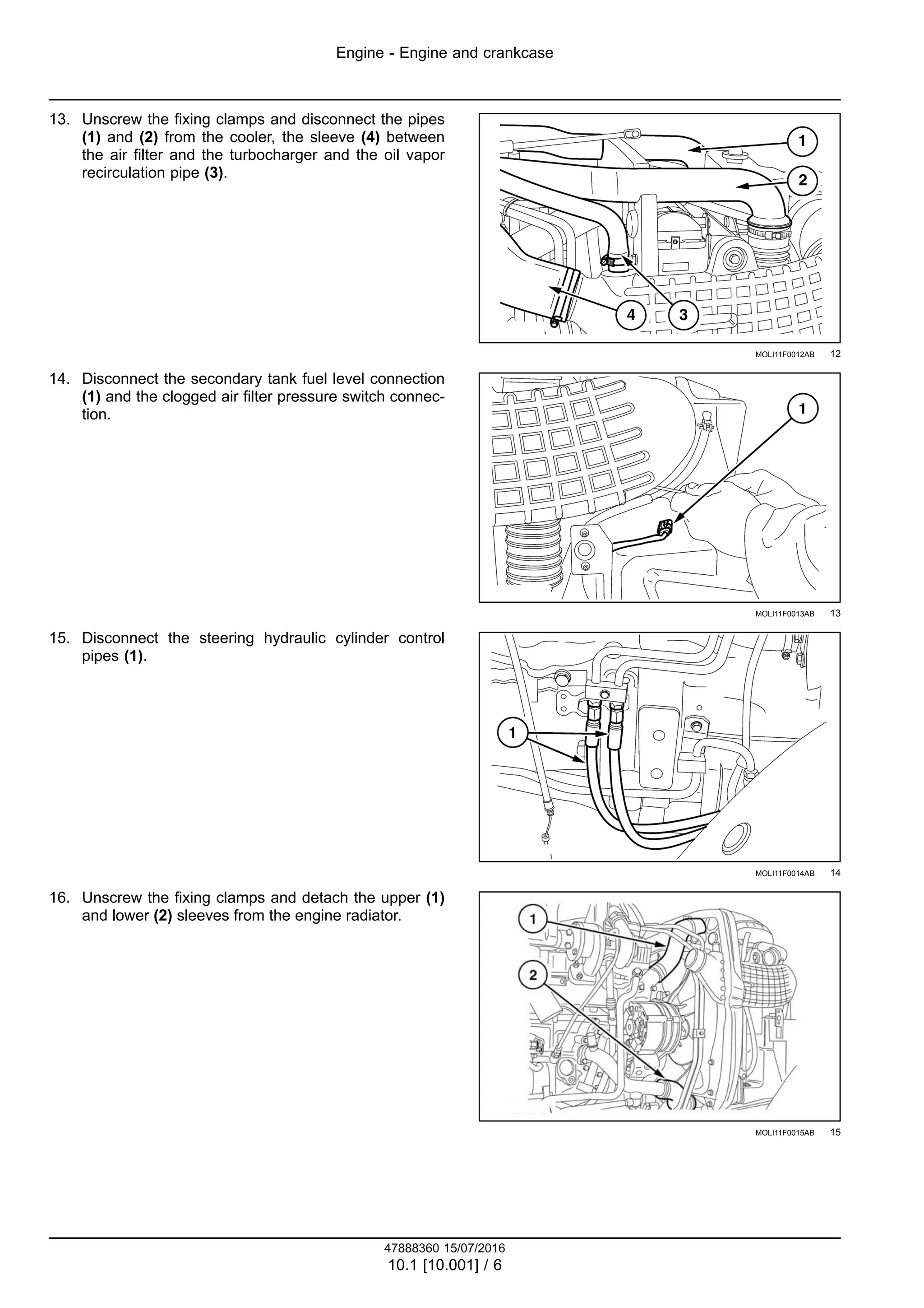 New holland t4.75 lp tractor service repair manual | PDF