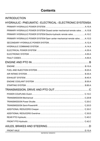 New holland t6060 tractor service repair manual | PDF
