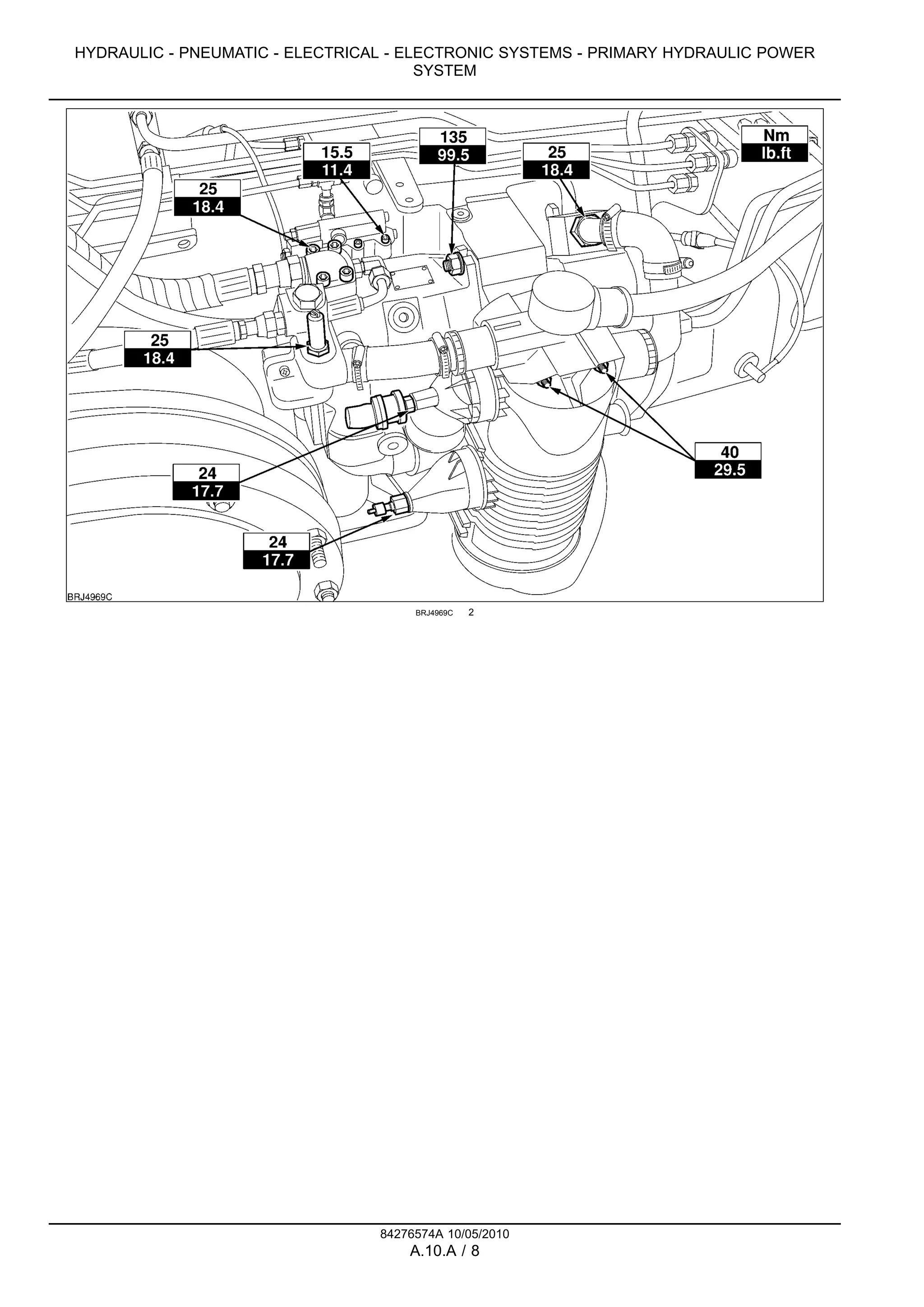 New holland t6070 tractor service repair manual | PDF