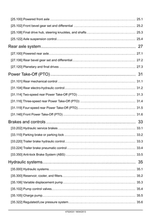 New holland t7.235 power command tractor service repair manual | PDF