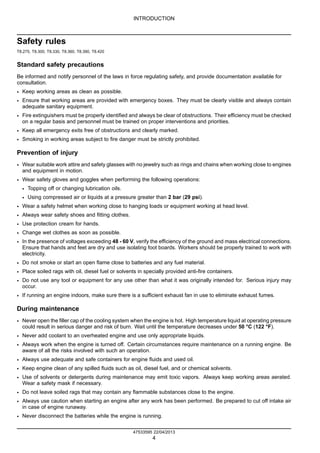 New holland t8.275 tractor service repair manual | PDF