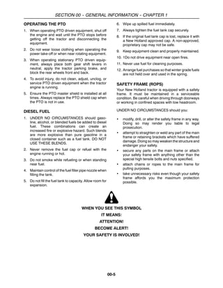 New holland tc33 da tractor service repair manual | PDF