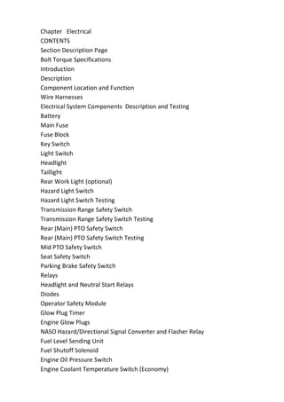 New Holland TC35 TC35D TC40 TC40D TC45 TC45D Manual | PDF