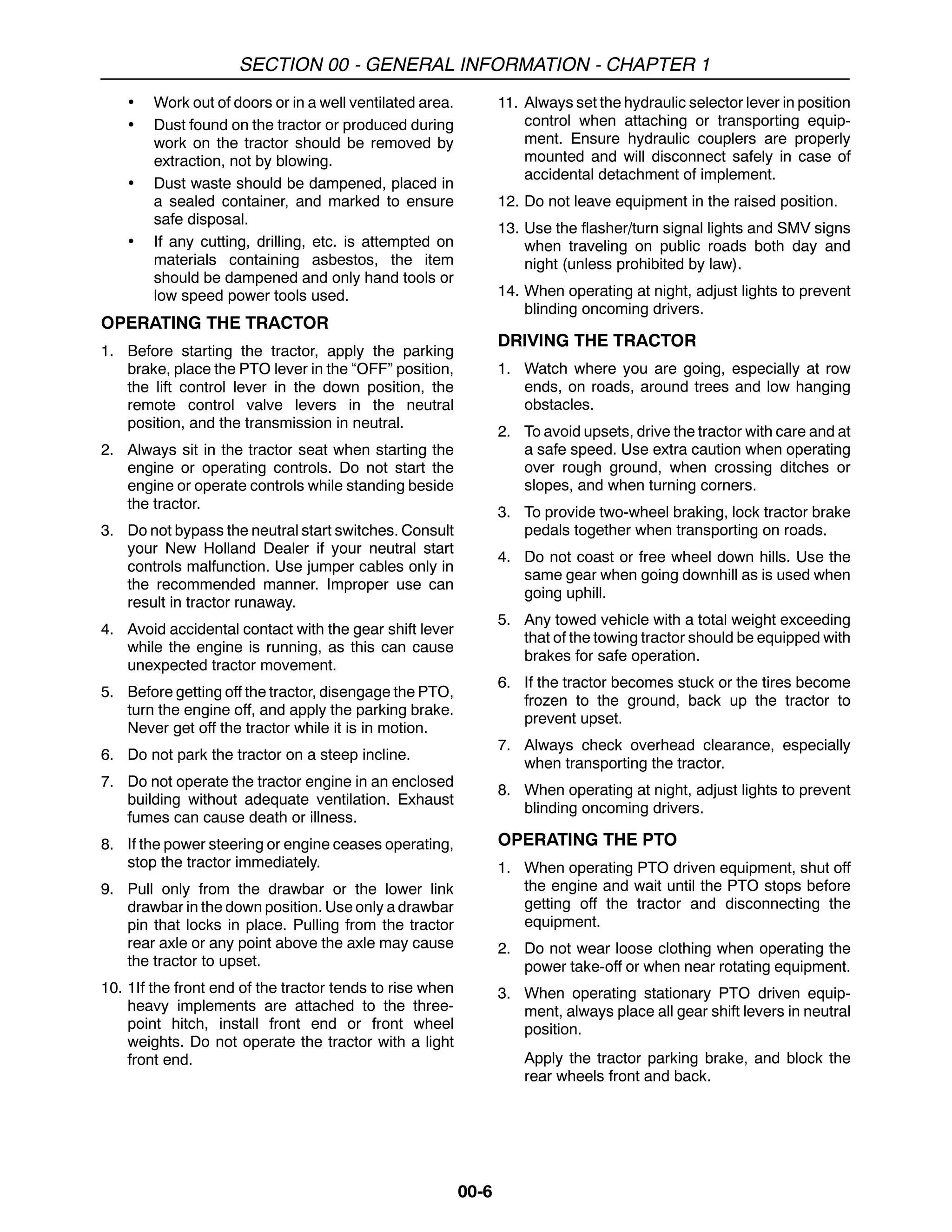 New holland tc45 da tractor service repair manual | PDF