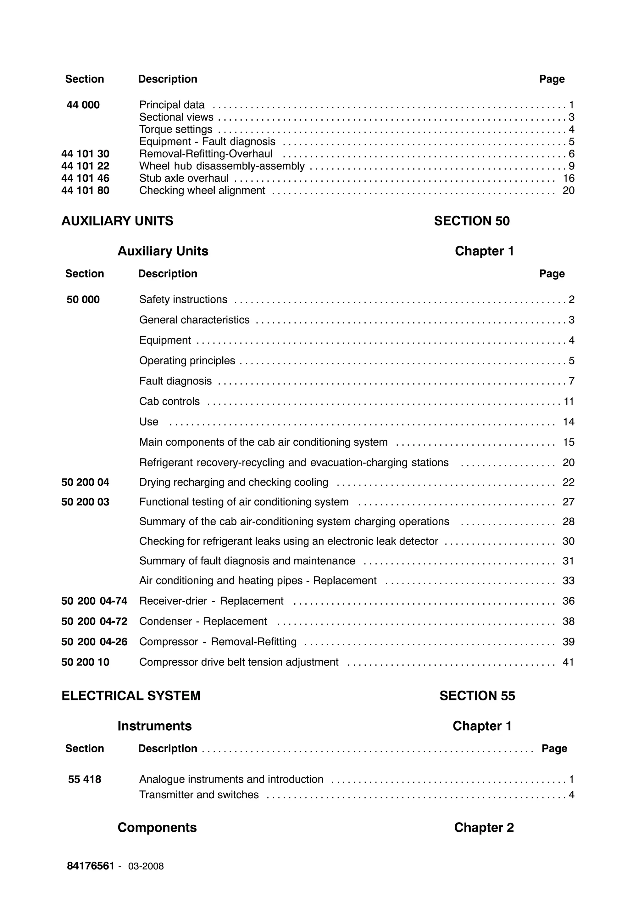 New holland td5030 tractor service repair manual | PDF