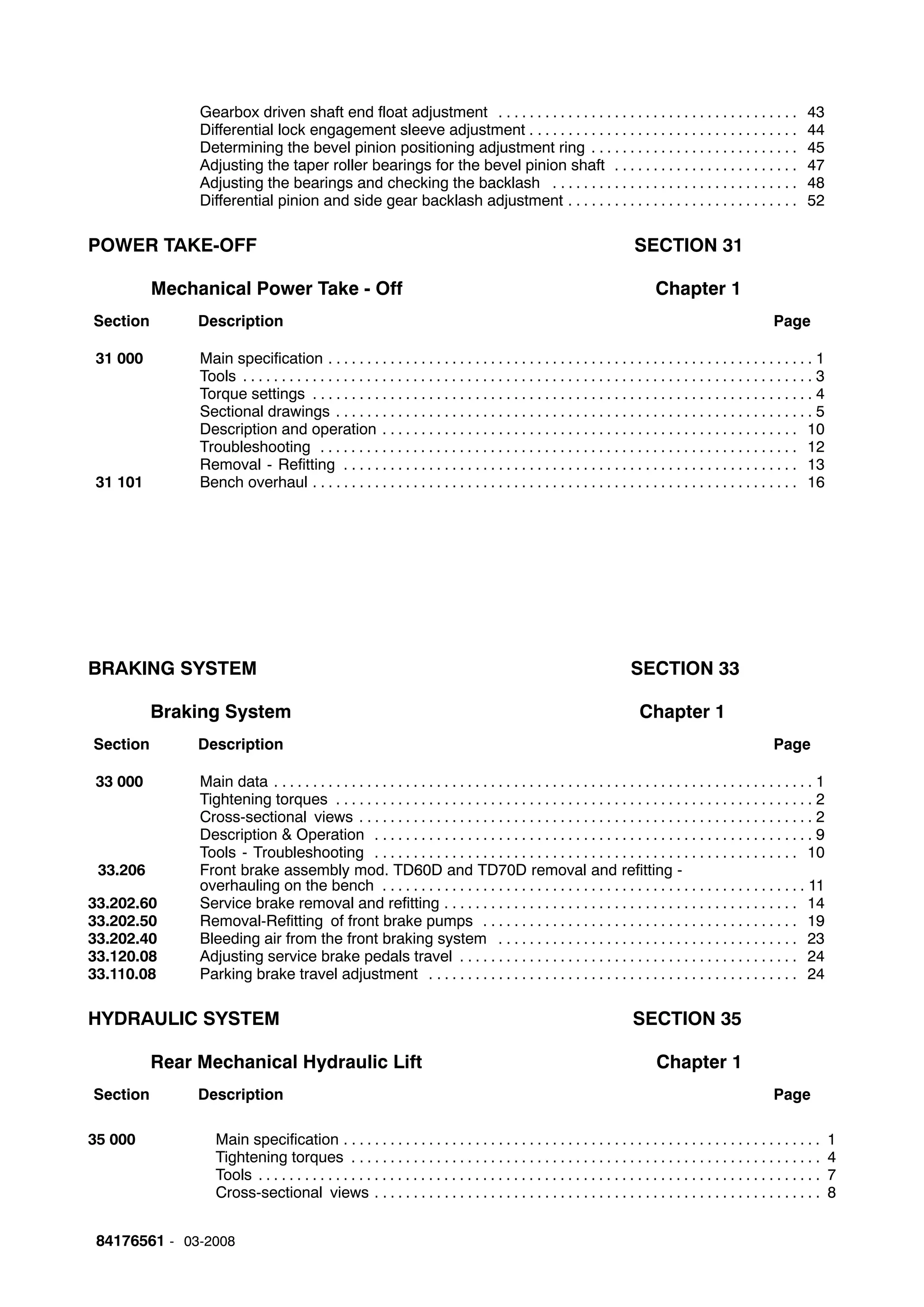 New holland td5050 tractor service repair manual | PDF