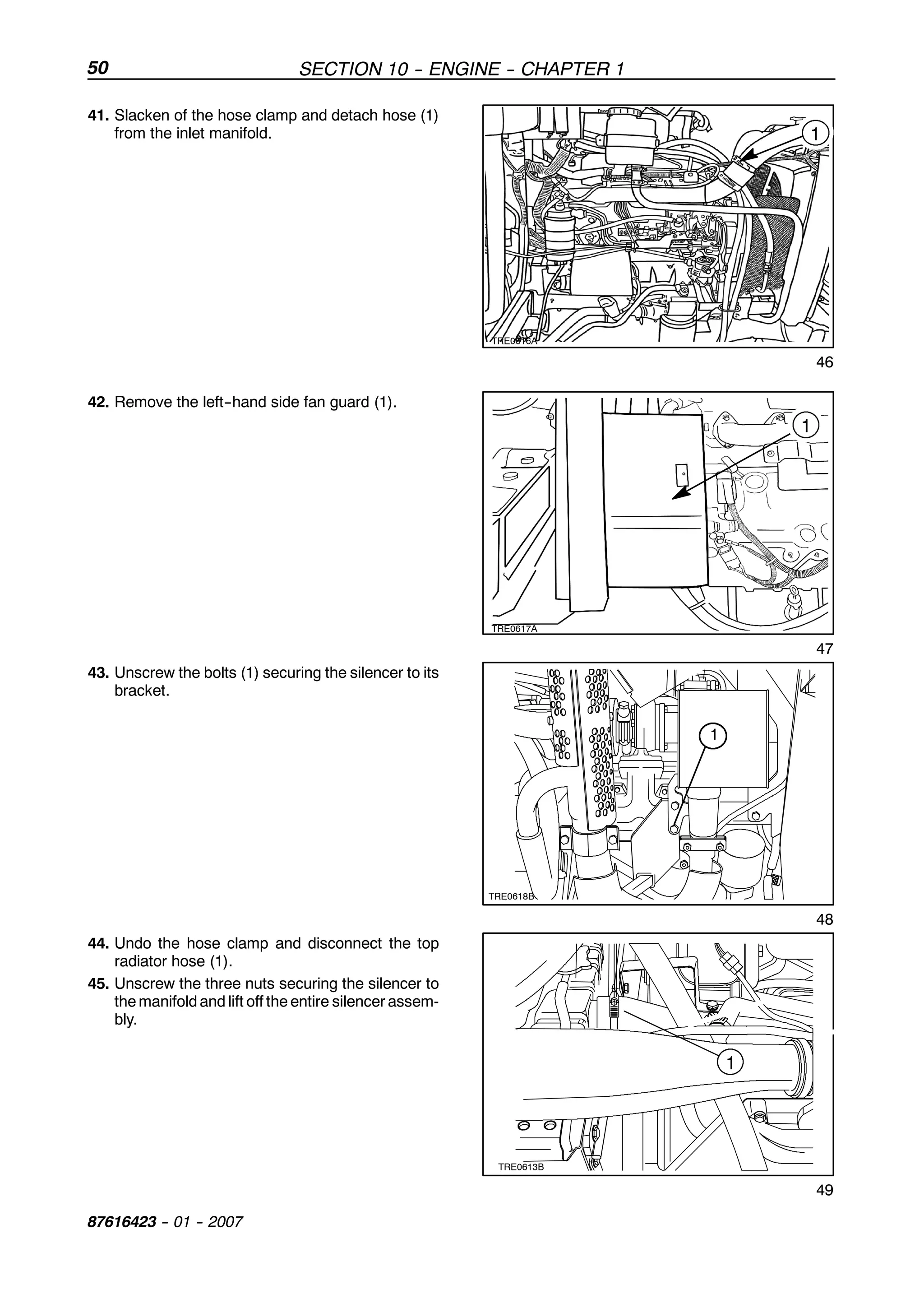 New holland td95 d tractor service repair manual | PDF