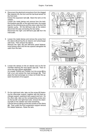 New holland tk4050 tractor service repair manual | PDF