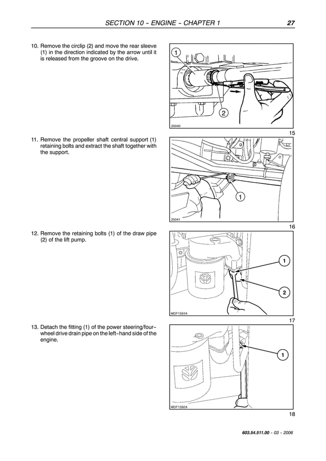 New holland tl80 a tractor service repair manual | PDF