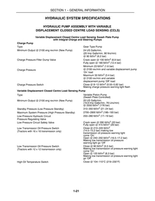 New holland ts110 tractor service repair manual | PDF