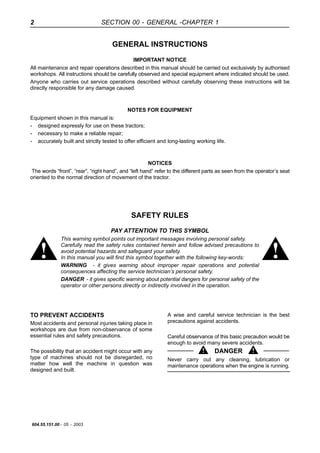 New holland ts115 a tractor service repair manual | PDF