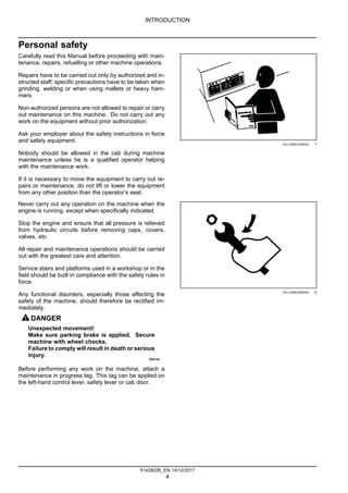 New holland w110 d xr tier4b wheel loader service repair manual | PDF