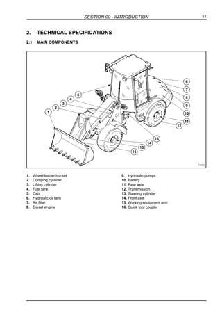 New holland w50 tc wheel loader service repair manual | PDF