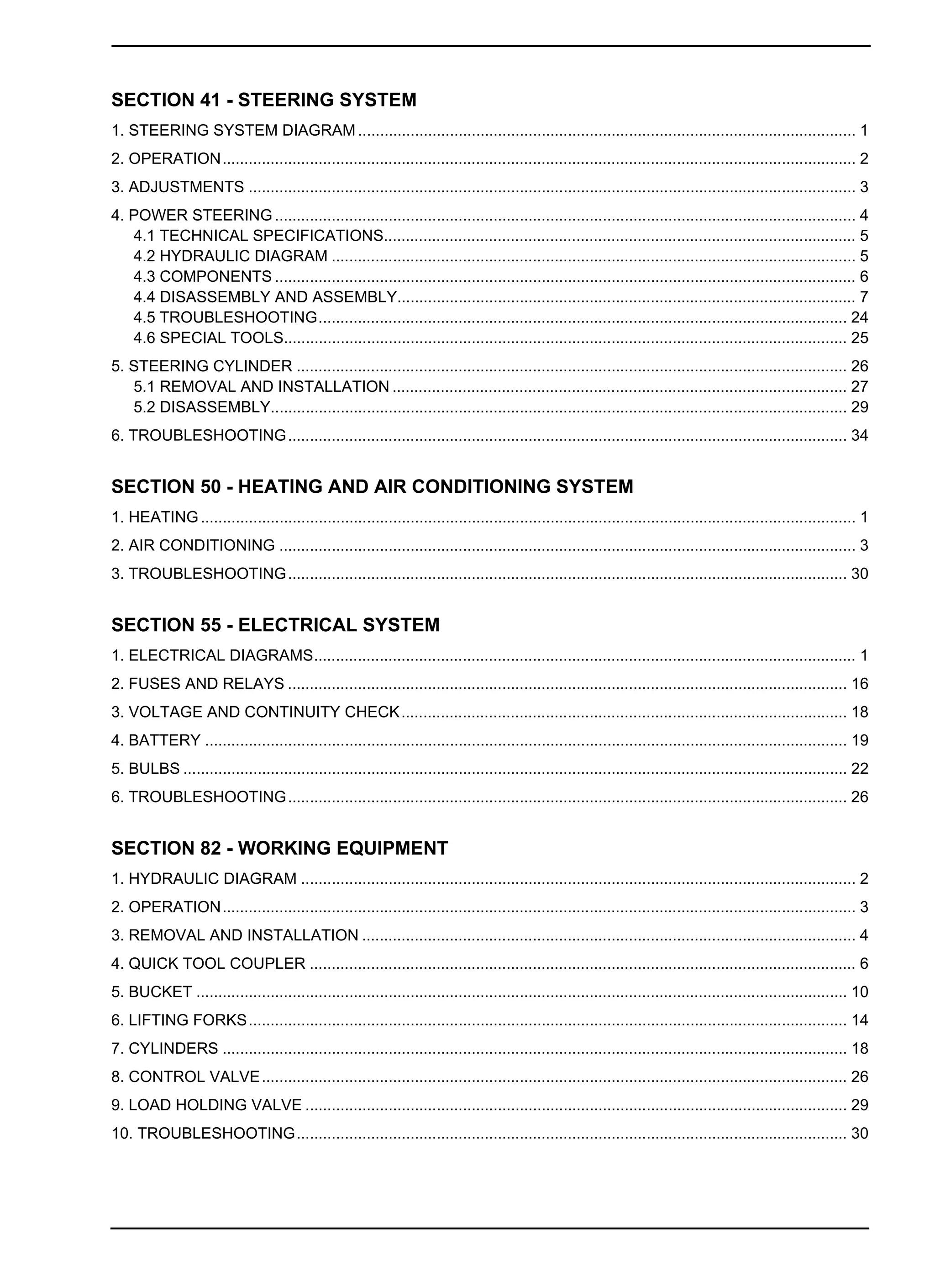 New holland w80 tc compact wheel loader service repair manual | PDF