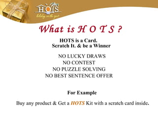 New Hots Presentation | PPT