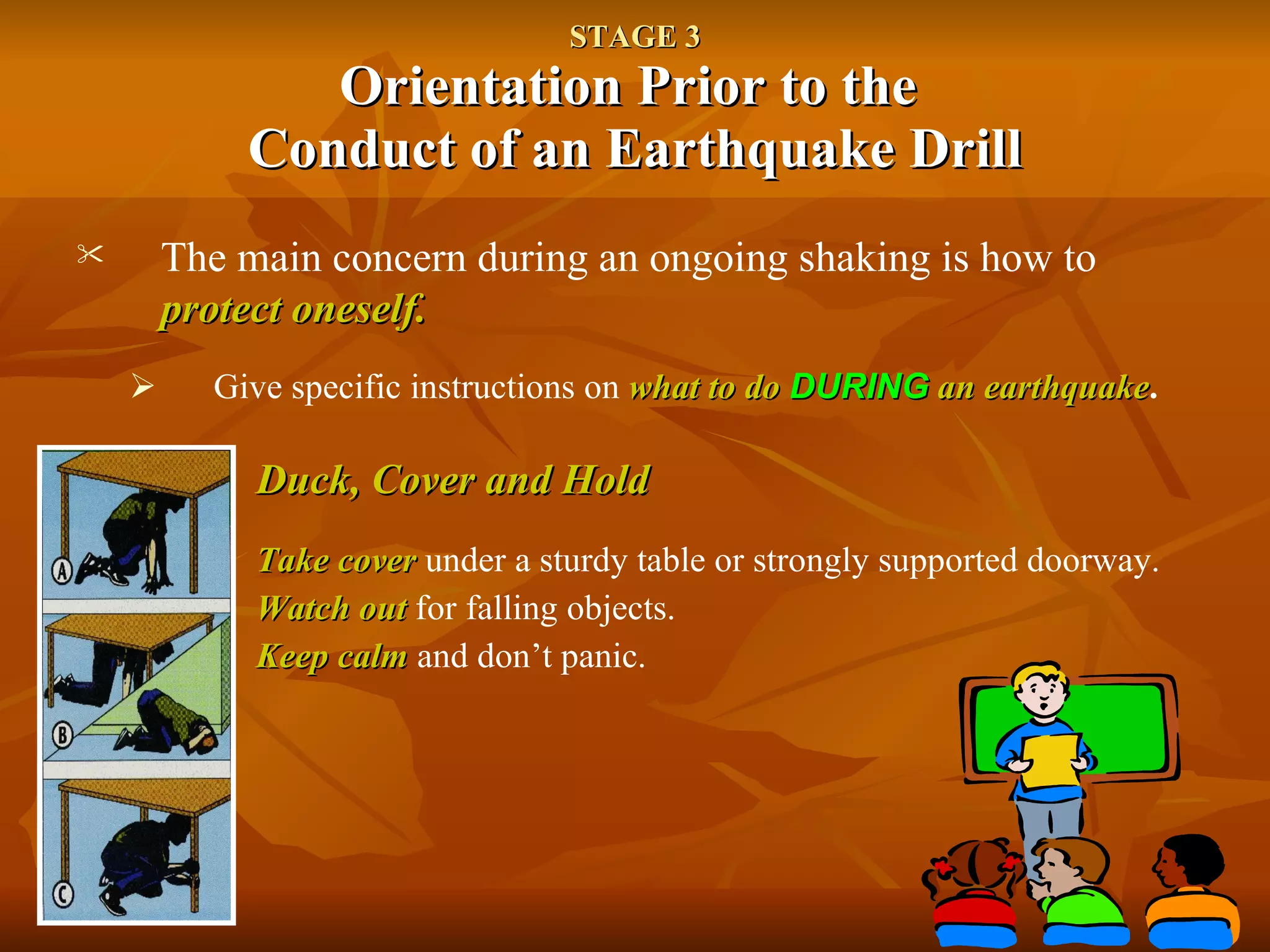 New how to conduct eq drill in school | PPT