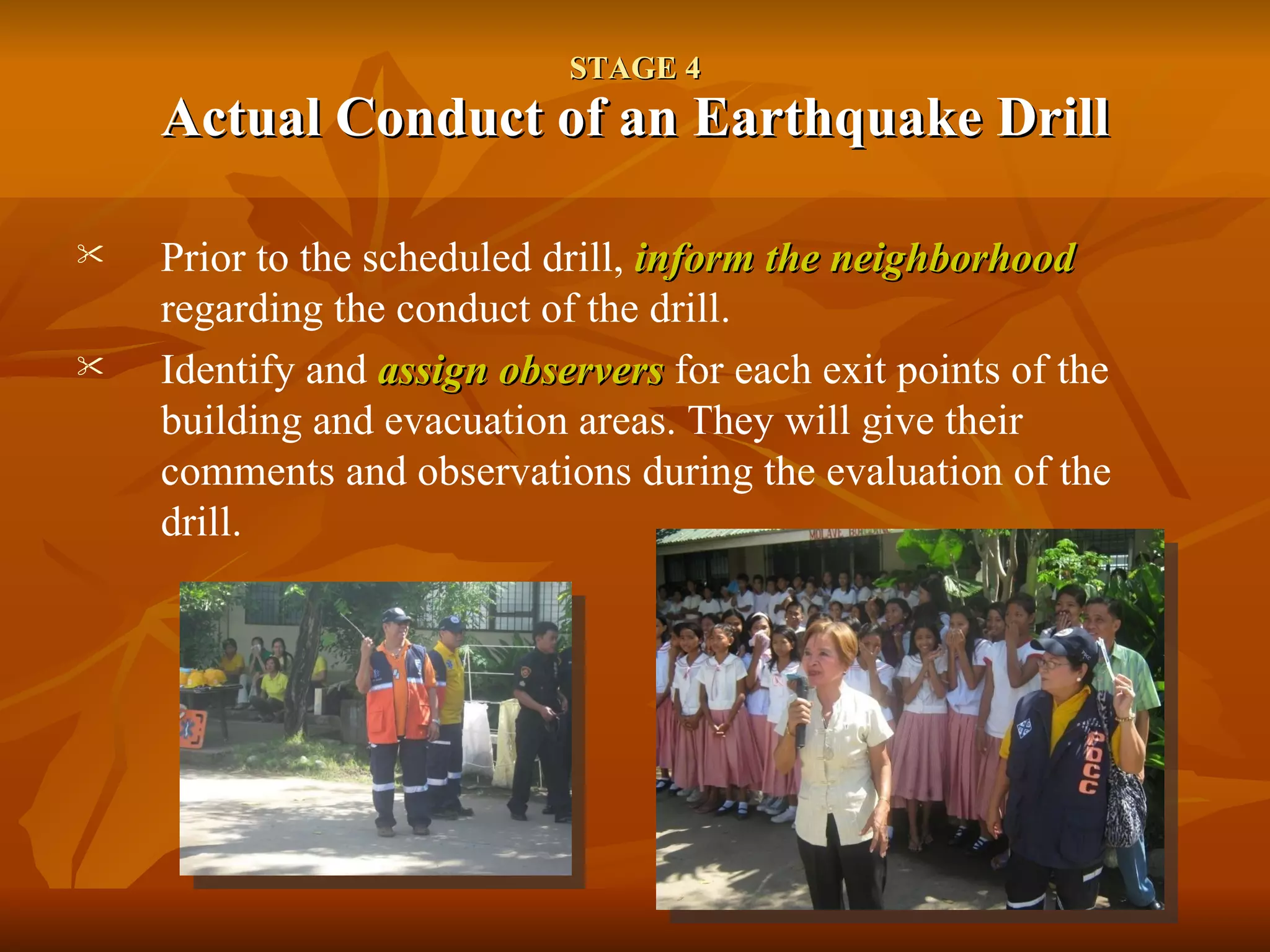 New how to conduct eq drill in school | PPT