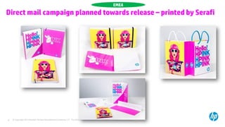 New Hp Indigo electro Ink Fluorescent Pink Example | PPT