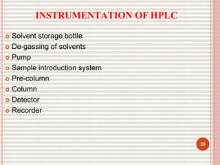 HPLC | PPTX