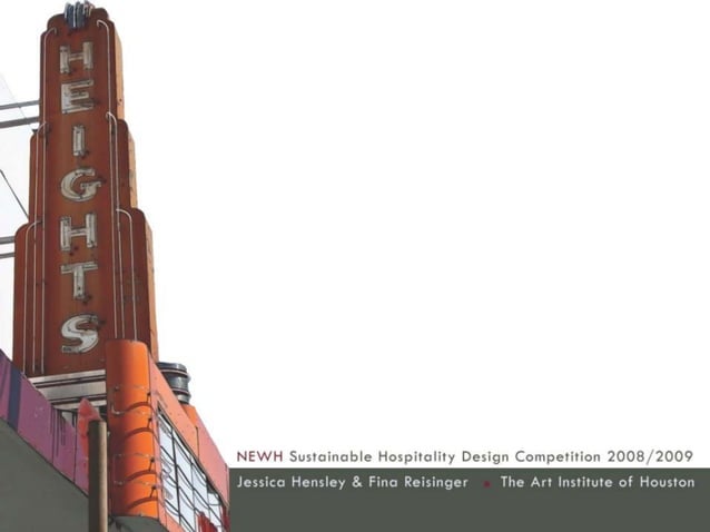 Newh Sustainable Design Contest | PPTX