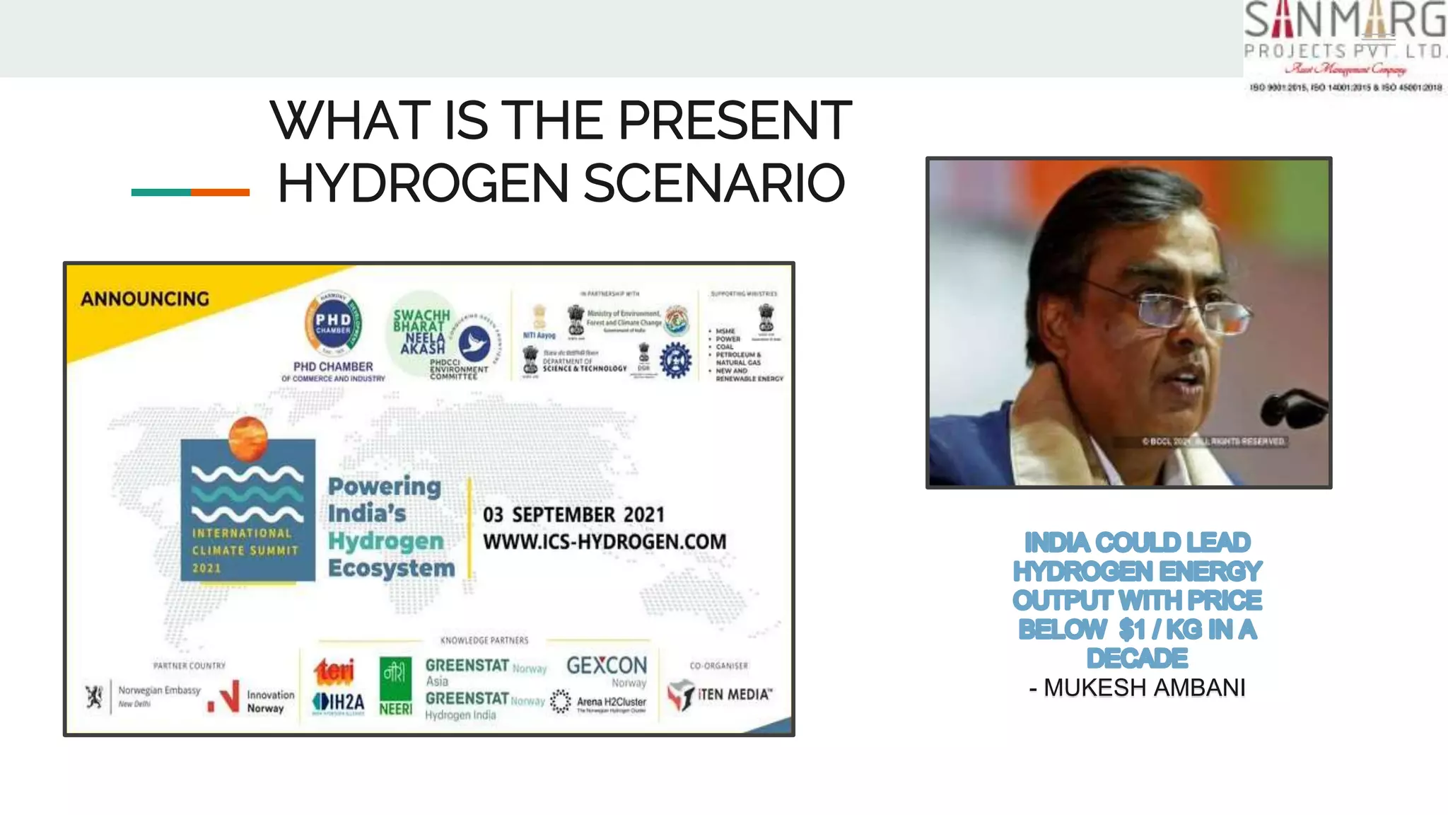 hydrogen as a fuel , ecosystem and future initiative | PPTX
