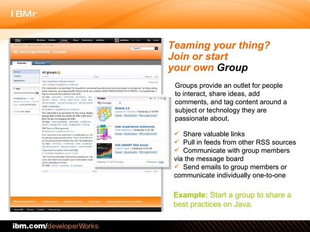 Ibm Developerworks Overview Ppt