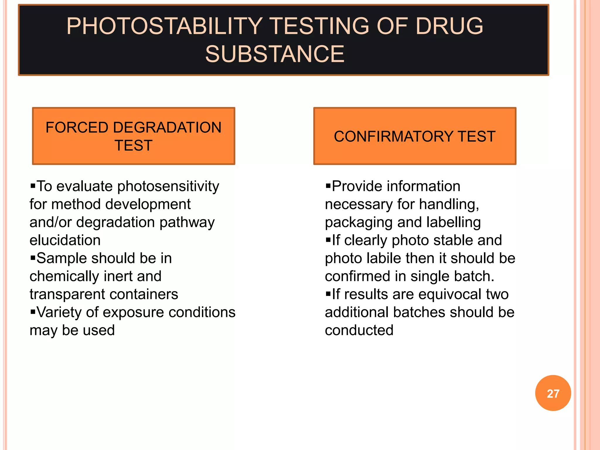 ICH Guidelines for stability testing | PPTX