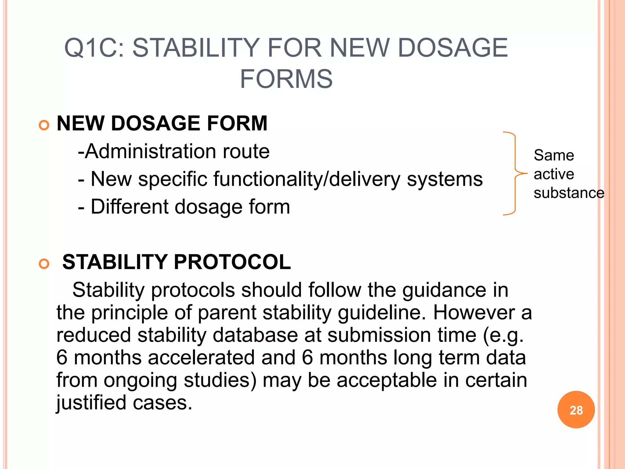 ICH Guidelines for stability testing | PPTX