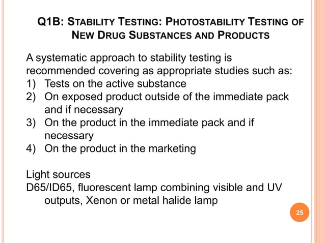 ICH Guidelines for stability testing | PPTX | Pharmaceutical Industry ...