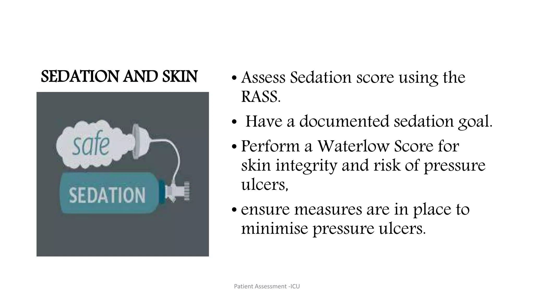 New icu patient assessment process | PPTX