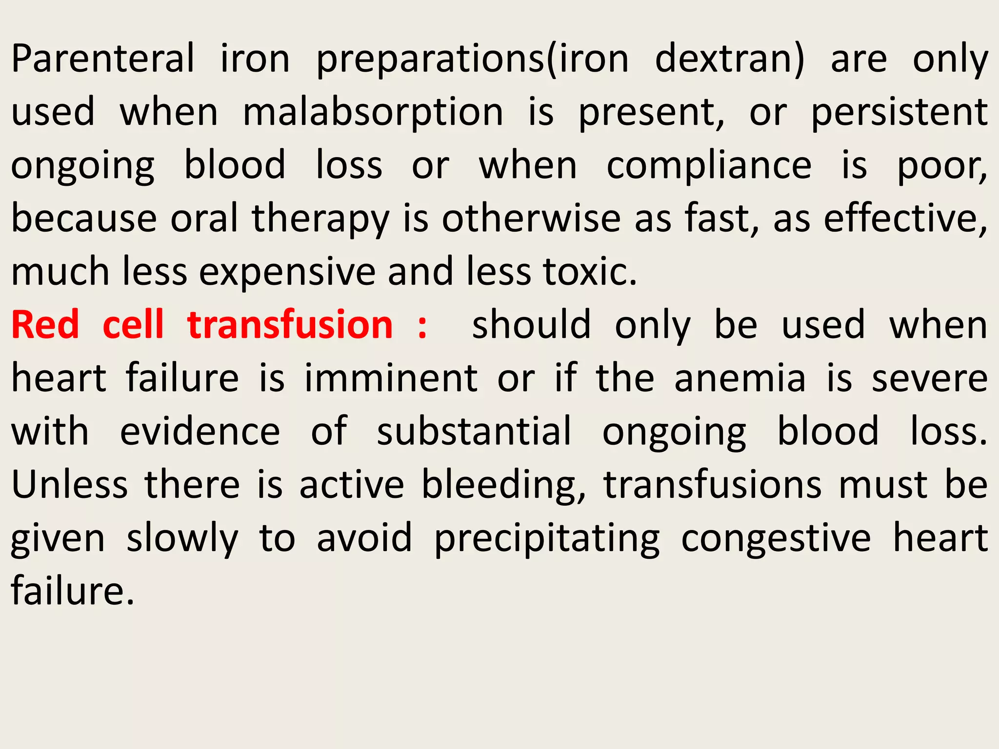 IRON DEFICIENCY ANEMIA | PPTX