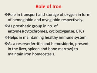 IRON DEFICIENCY ANEMIA | PPTX