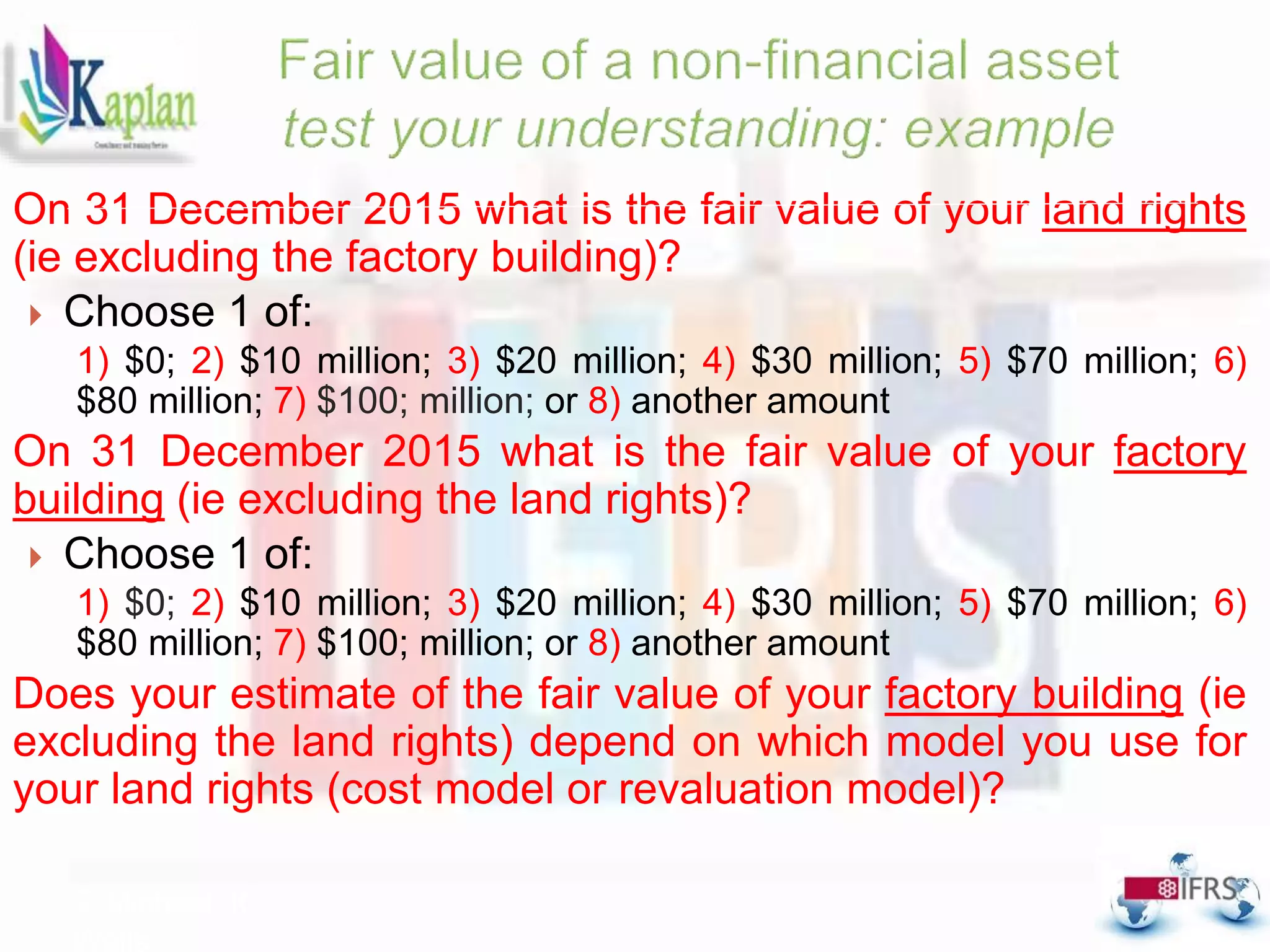 New ifrs 13 fair value measurment | PPTX