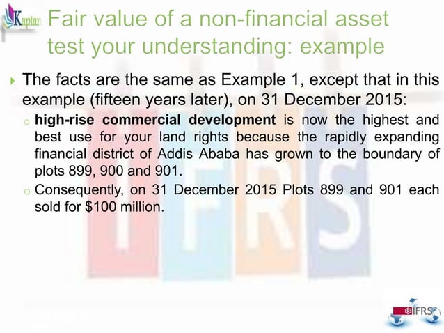 New ifrs 13 fair value measurment | PPTX