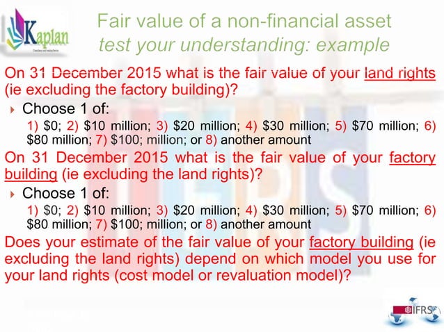 New ifrs 13 fair value measurment | PPTX