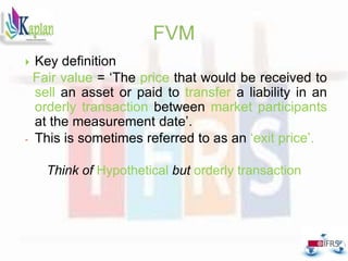 New ifrs 13 fair value measurment | PPTX