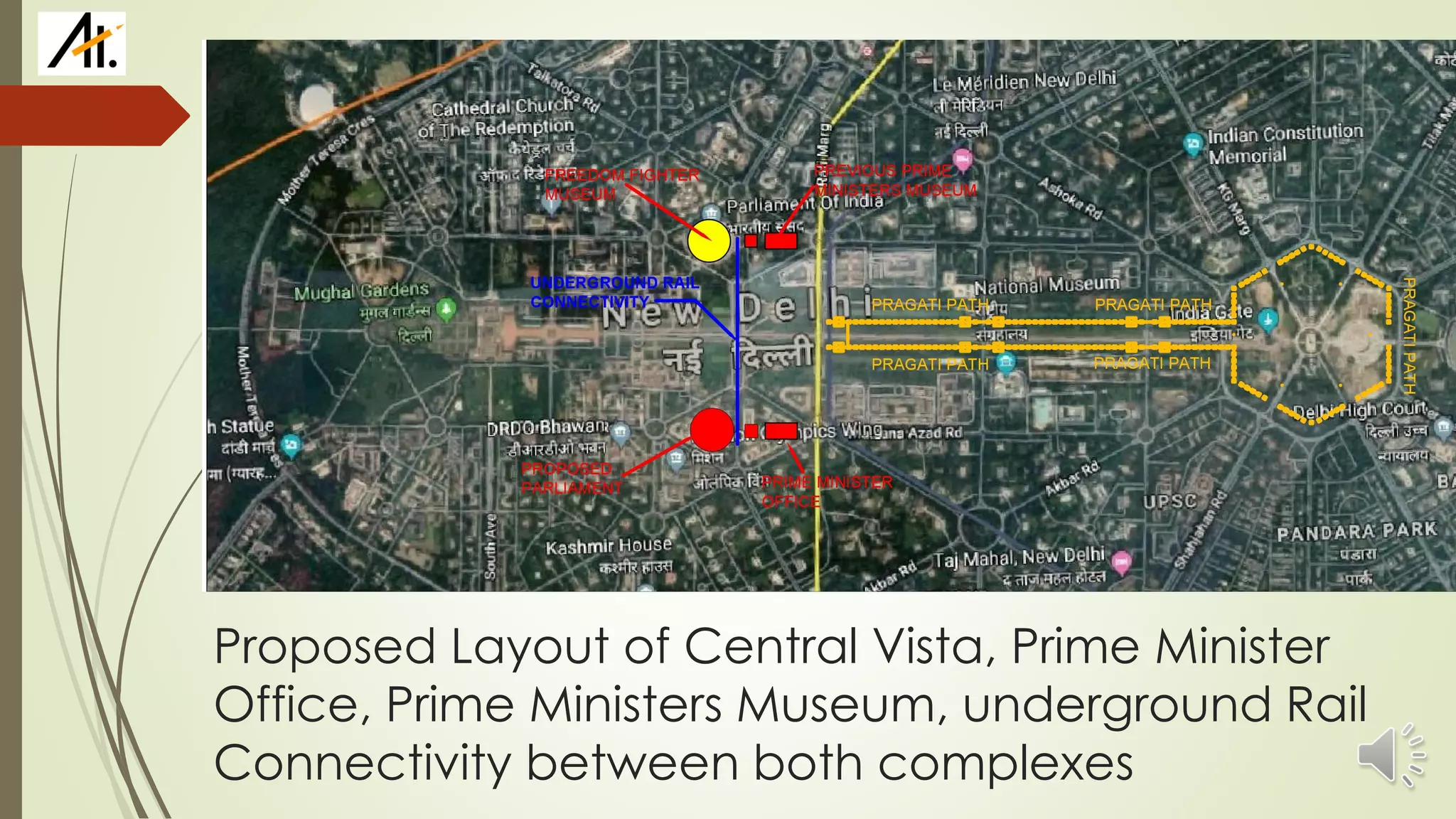 New indian parliaments and central vista, architectural urban design | PDF
