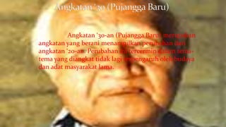 Perbedaan Setiap Angkatan Sastra | PPTX